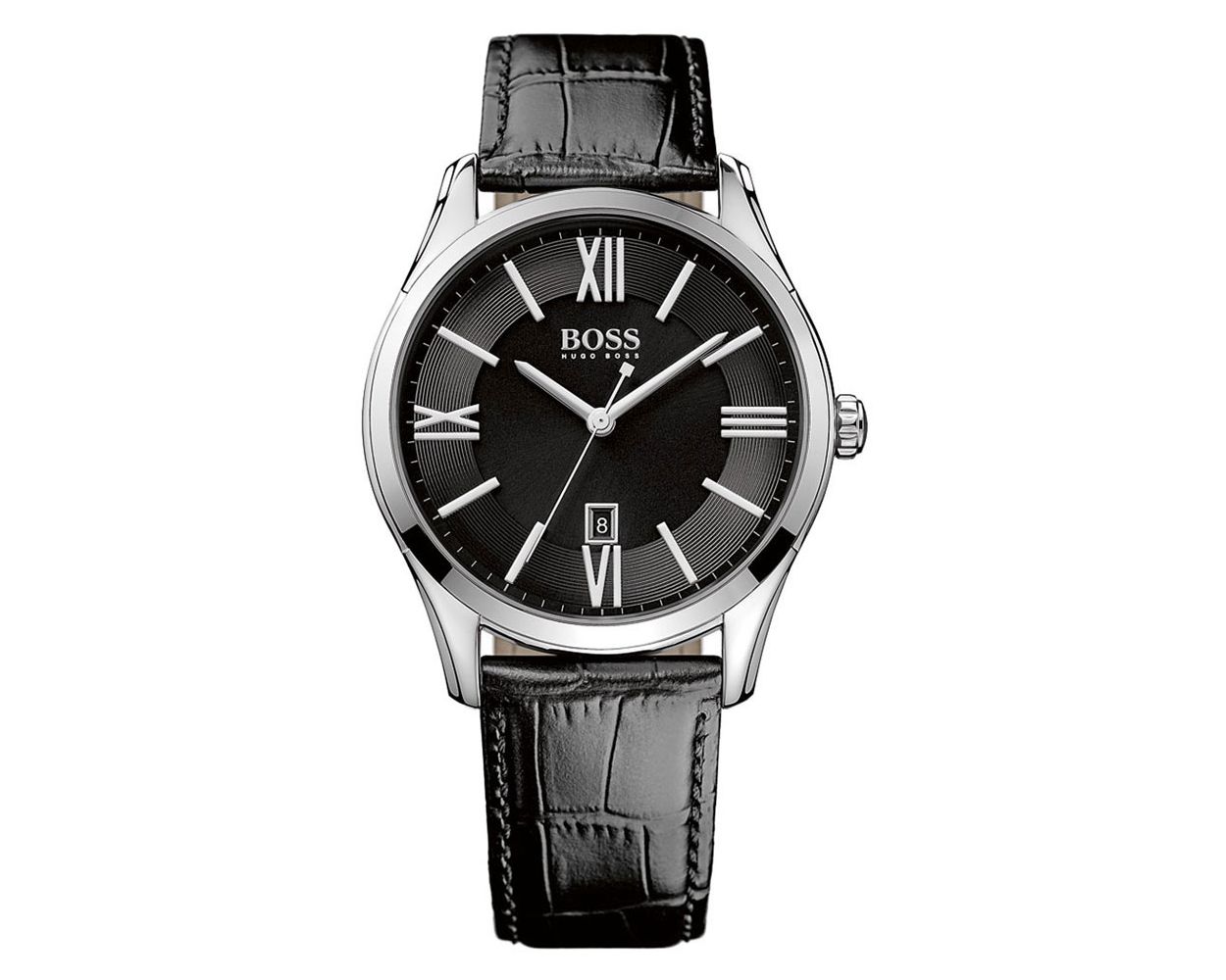 Hugo Boss Gents Leather Watch 1513022